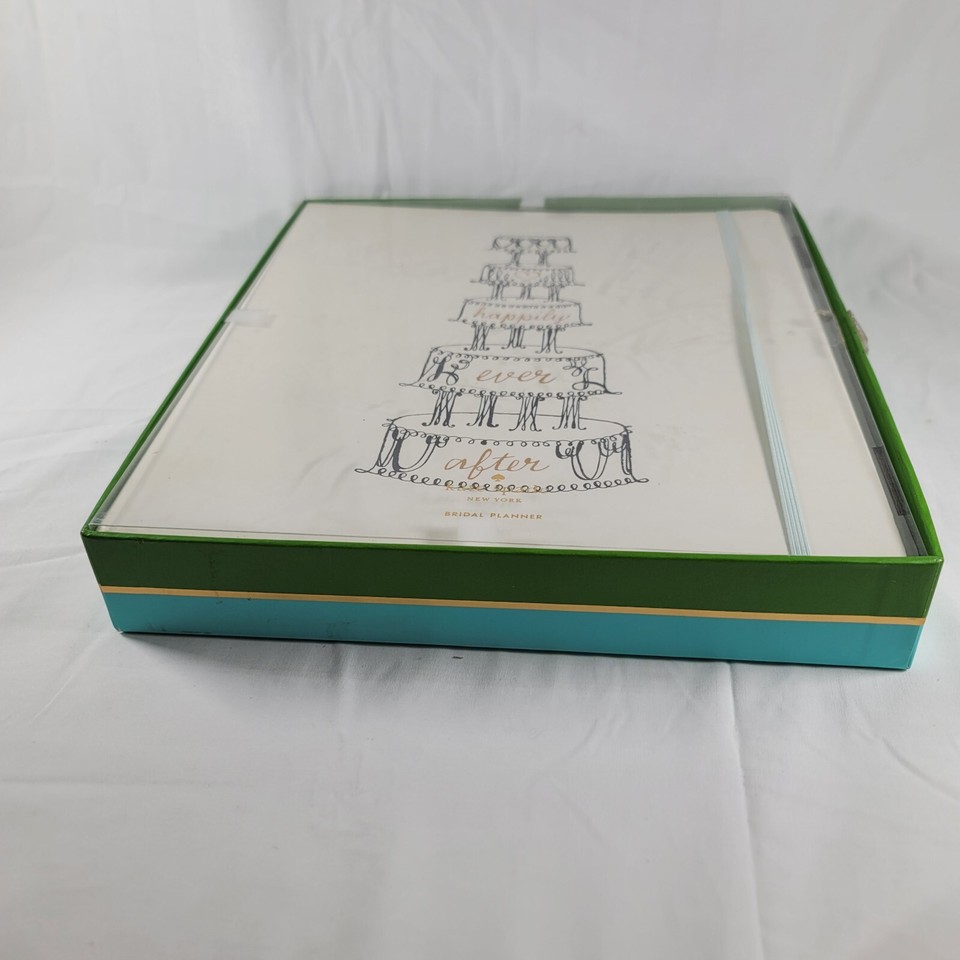 Kate Spade Wedding Planner Organizer Binder Happily Ever After 48 Page ...
