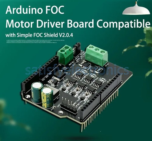 SimpleFOC Shield FOC BLDC Motor Controller Board for Arduino Servo ...