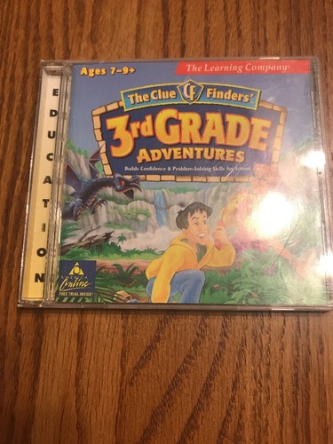 Video Game PC The ClueFinders 3rd Grade Adventures Learning Company ...