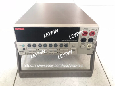 Keithley 2015 THD 6½ Multimeter 6.5 Digital Distortion Analyzer DMM ...