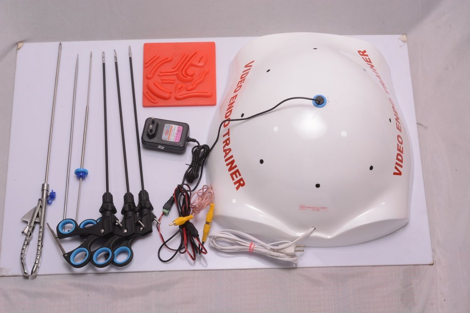 Laparoscopic Simulator Abdomen Shape 6 Basic Training Kits 5mmx330mm ...