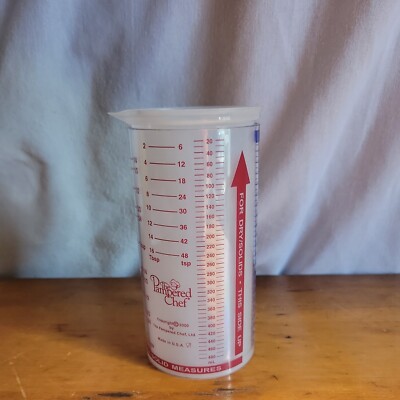 Pampered chef Wet Dry Solid measuring All cup 2000 Adjustable | eBay