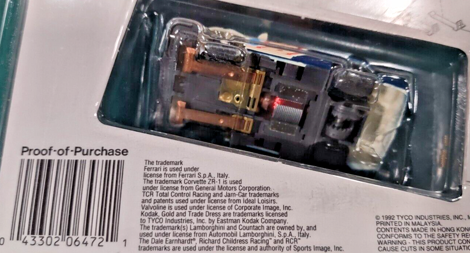 Tyco 6472 TCR Total Control Racing Valvoline 6 HO SLOTless CAR NEW | eBay