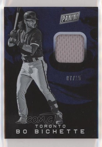 2019 Panini National Convention Materials Rapture Blue /15 Bo Bichette ...