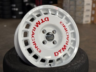 New 15x7 LENSO DTM 4x100 (4 WHEELS) fit HONDA TOYOTA MAZDA KIA White | eBay