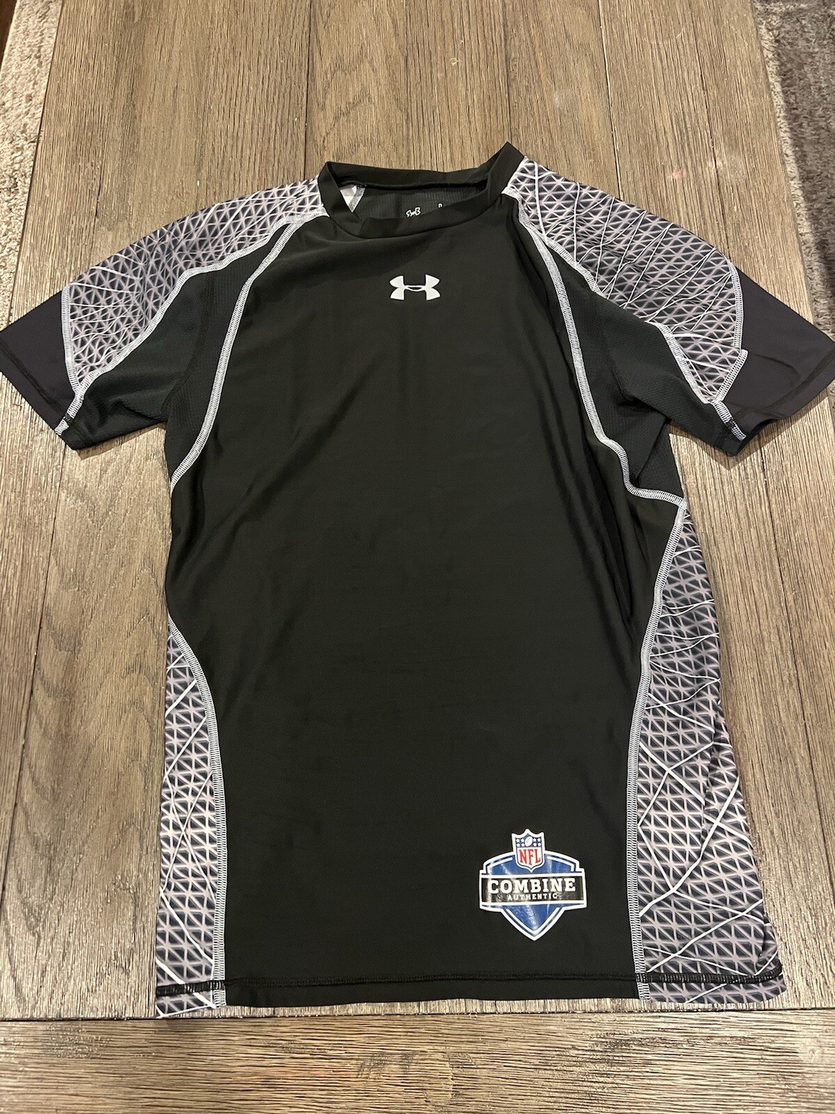 Mens Jock Under Armour Spandex Compression Shirt Bla… - Gem