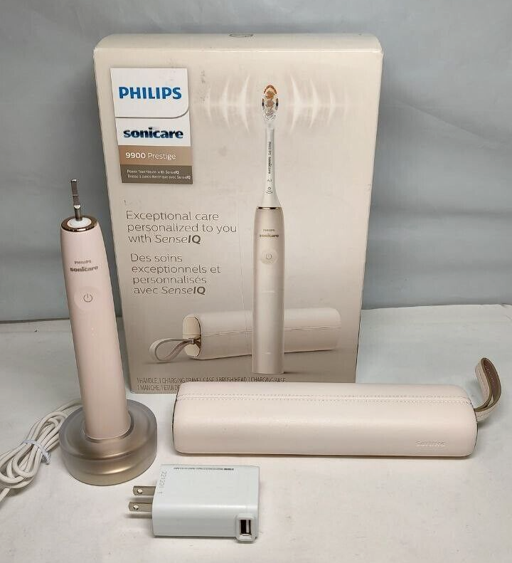 Philips Sonicare 9900 Prestige Electric Power Toothbrush, Champagne ...