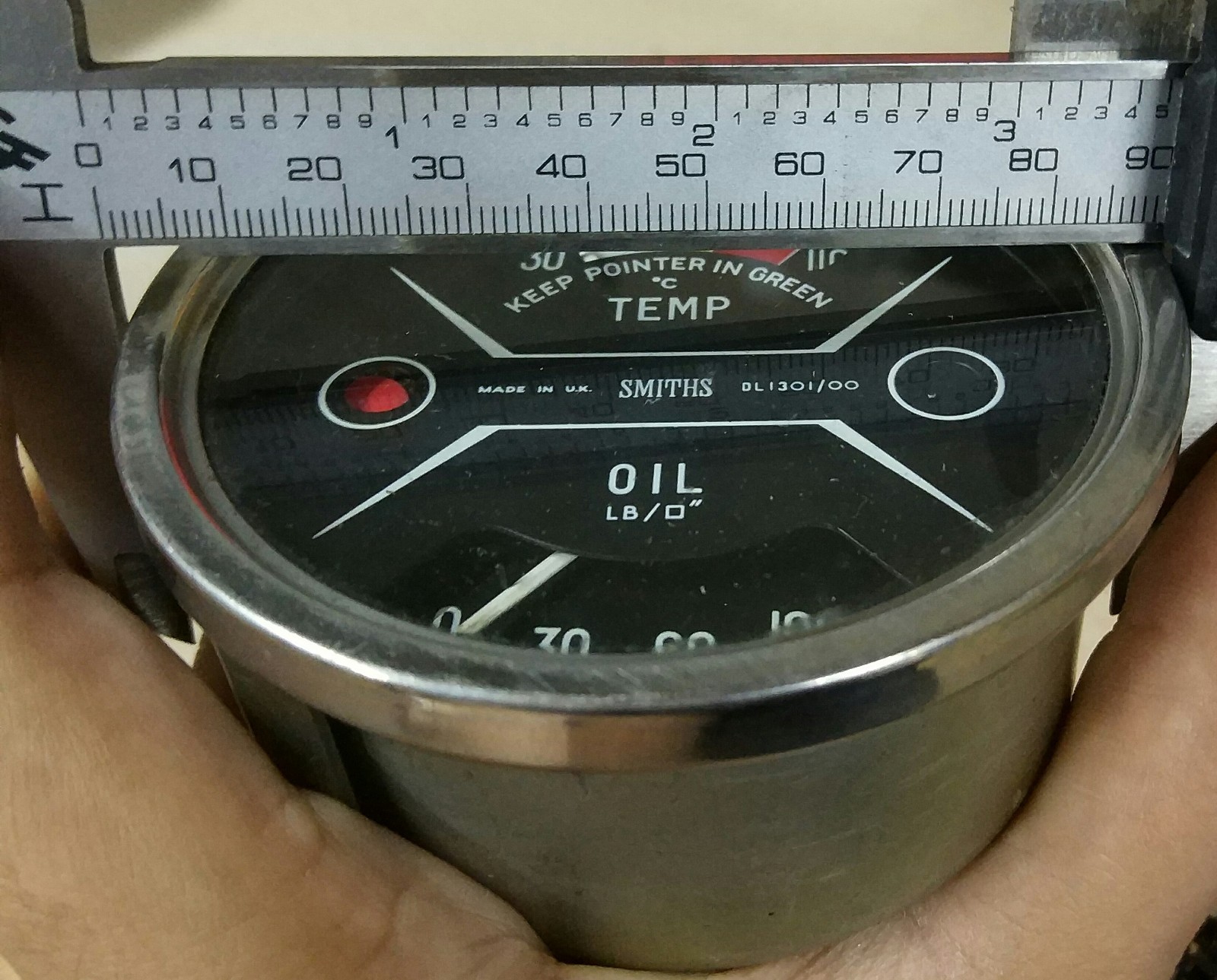 SMITHS DUAL OIL PRESSURE AND TEMPERATURE GAUGE | eBay