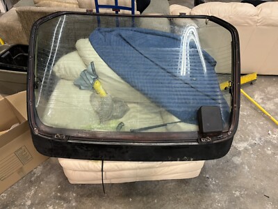 Porsche 924/944 rear hatch glass w/ wing. | eBay