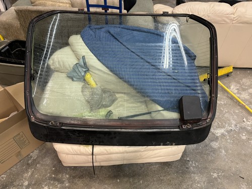 Porsche 924/944 rear hatch glass w/ wing. | eBay