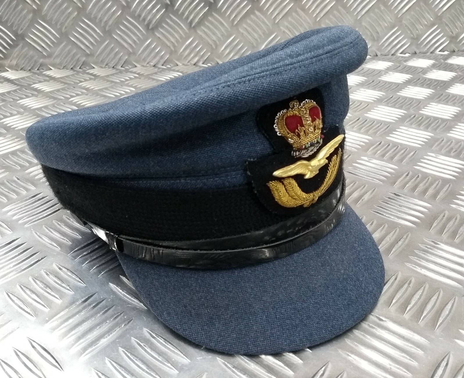 Genuine British Royal Air Force WRAF Officers No1 SD Dress Hat Womans ...