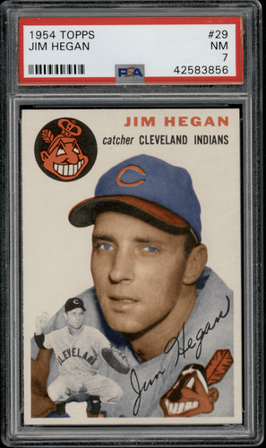 1954 Topps Jim Hegan #29 PSA 7 | eBay