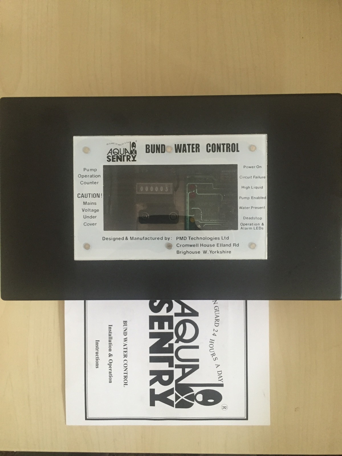 AquaSentry Bund Water Control Unit 240V AC | eBay UK