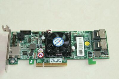 ARECA ARC-1222 ARC-1222-SAS 8-PORT SAS/SATA II 3Gbps CONTROLLER RAID ...