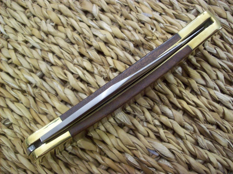 VINTAGE BUCK KNIFE 110 FOLDING HUNTER / INVERTED 2 LINE STAMP / 1970 ...