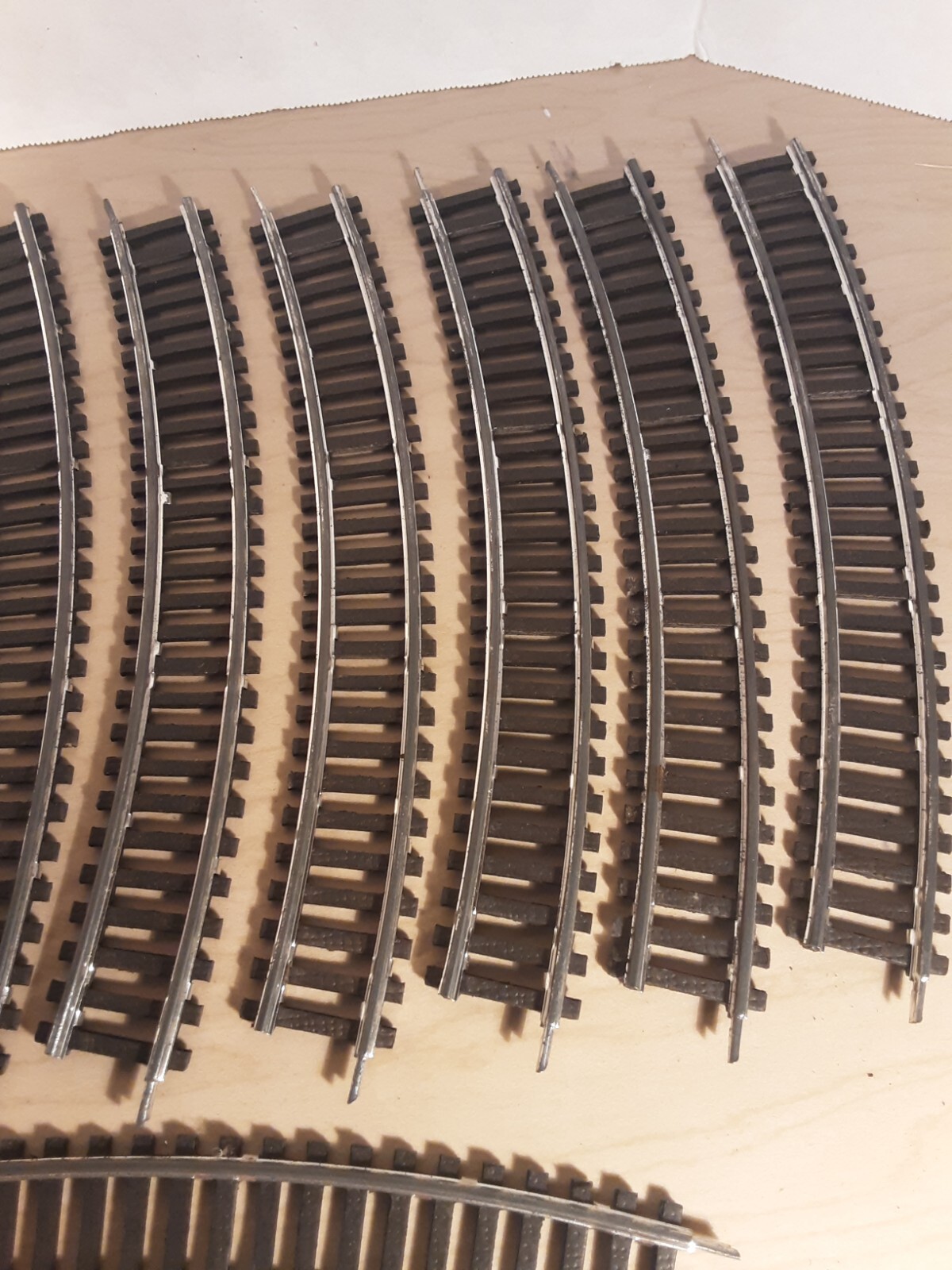 Vintage Marx model train tracks , HO, 10 straight, 11 curved | eBay