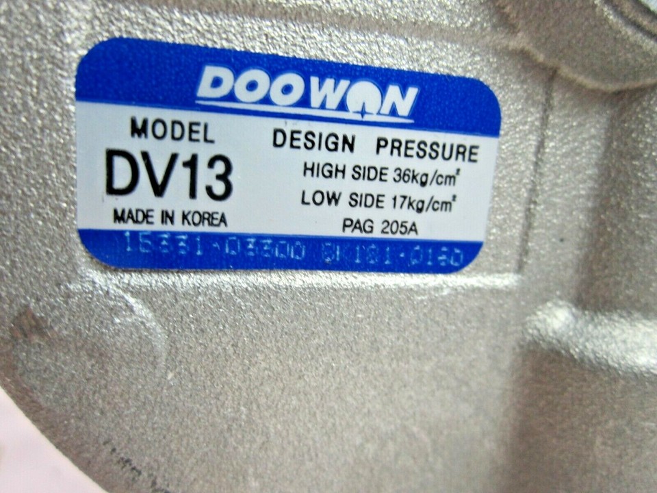 OEM A/C COMPRESSOR W/CLUTCH FOR 11-14 HYUNDAI VELOSTER OE# 97701-2V000 ...