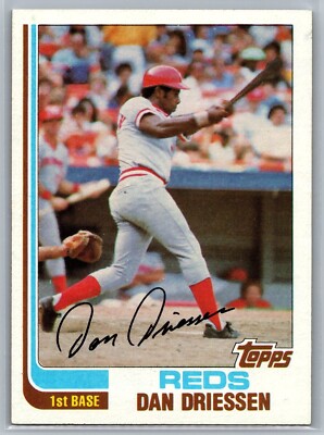 1982 Topps Baseball Card #785 Dan Driessen NM-MT | eBay