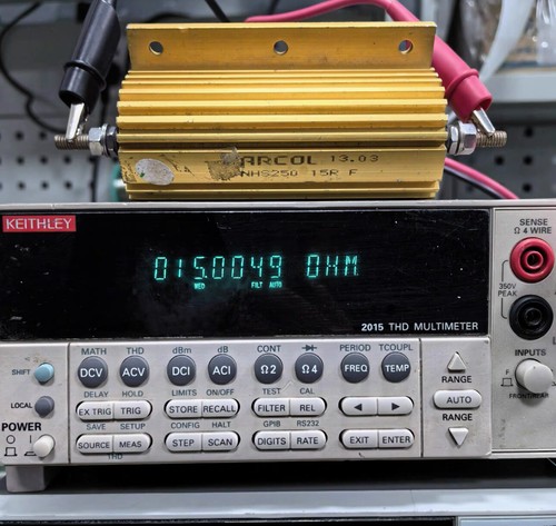 Keithley 6½ 2015 THD Multimeter 6.5 Digital Distortion Analyzer DMM ...