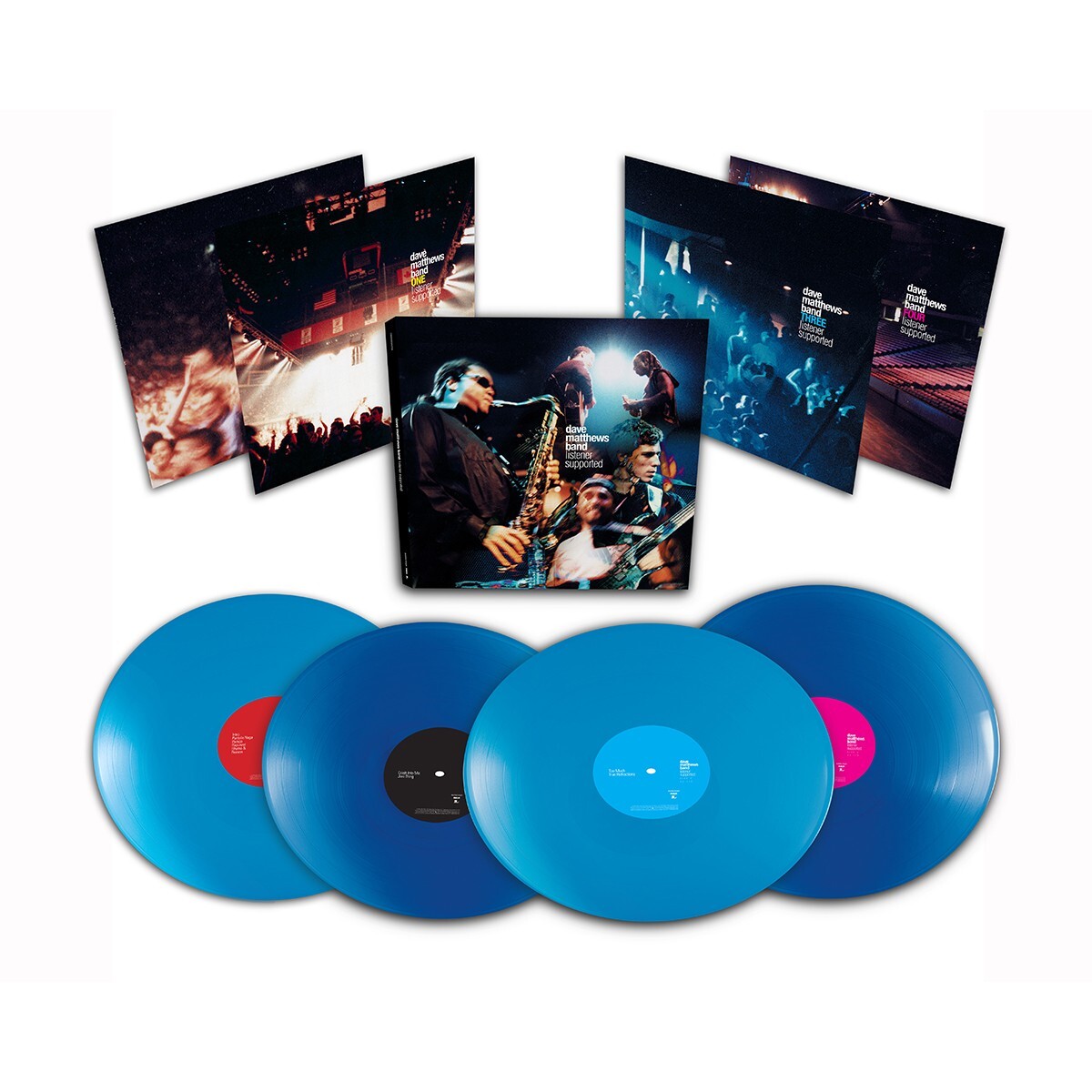 Dave Matthews - Listener Supported Blue 4x LP / Vinyl from Official DMB ...