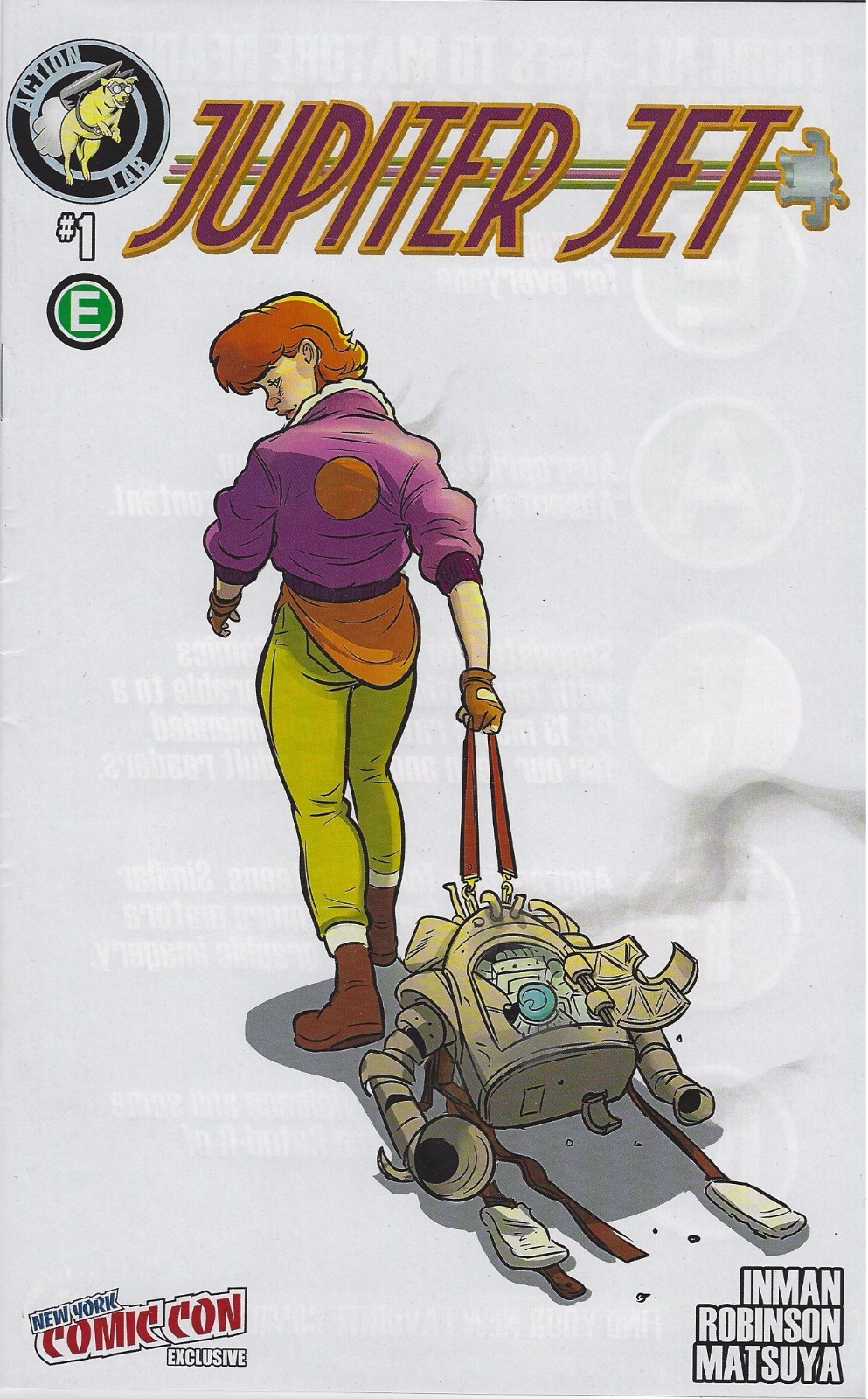 JUPITER JET 1 NYCC 2017 NEW YORK COMIC CON CONVENTION VARIANT NM 100 ...