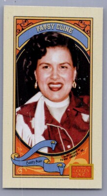 Patsy Cline Mini #53 2014 Panini Golden Age Country Western Singing Great | eBay
