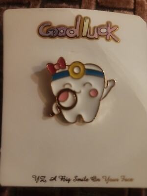 Smiling Tooth With Bow - Tooth Pin Brooch | eBay