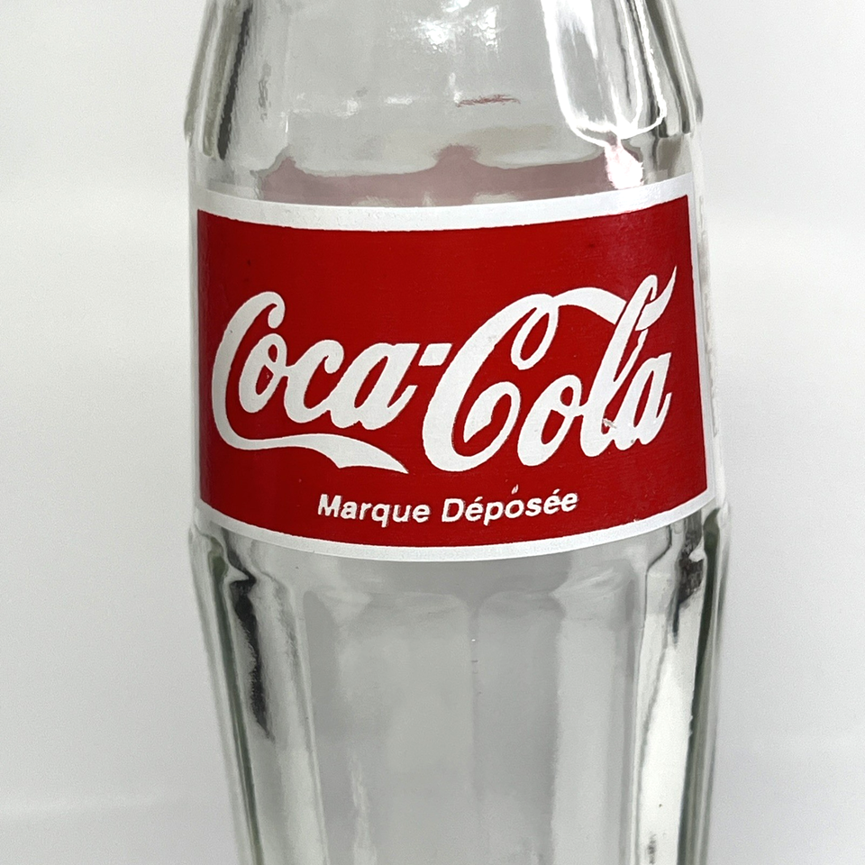 Coca Cola Glass Bottle French Arabic ACL Branding 35.5 cl 355 ml - Very ...