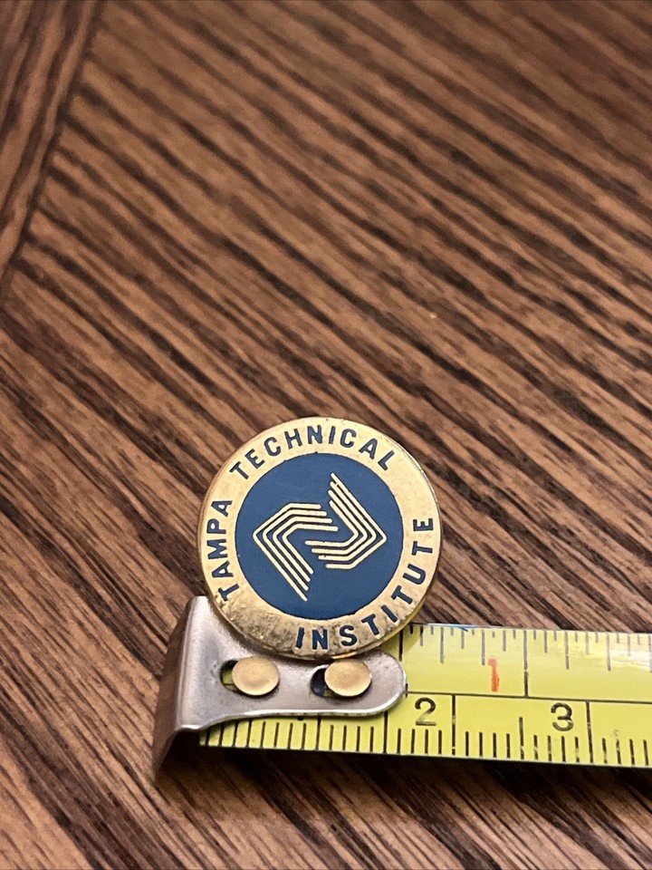 Vintage Tampa Technical Institute Lapel Pin FREE SHIPPING | eBay