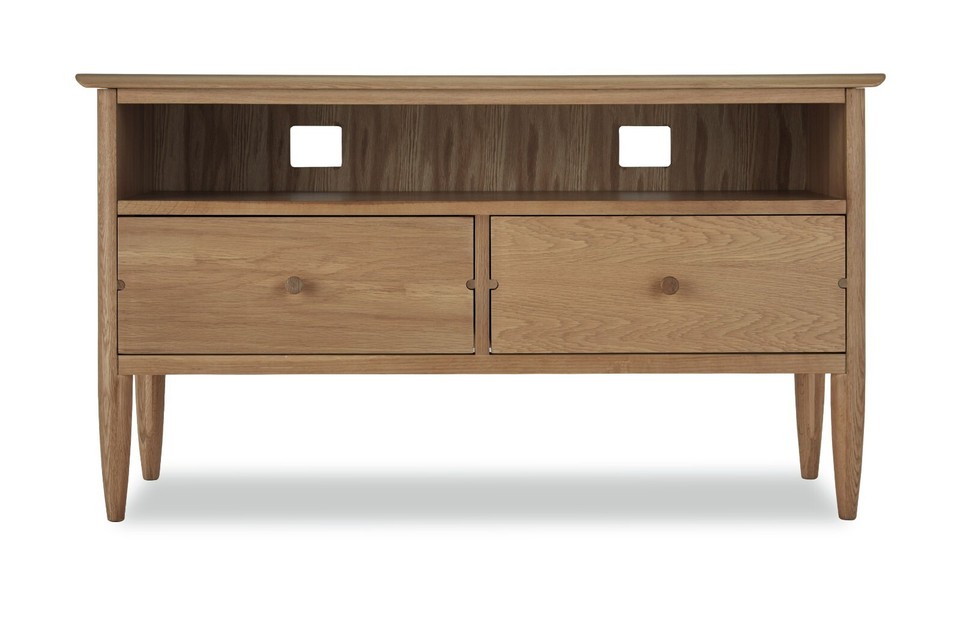 Ercol Chesham Media Unit in DM Oak RRP £750 W104 D45 H58 | eBay UK