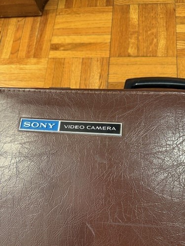 Vintage Sony AVC-3200 Video Camera With Original Case | eBay