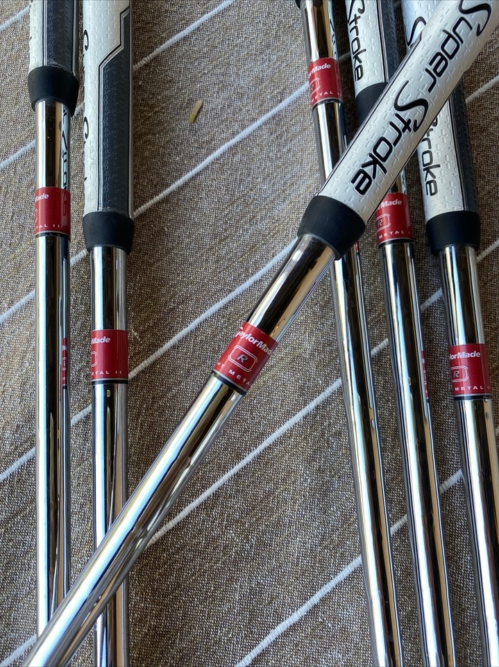 TaylorMade Rac HT Iron Set 5-PW Right Steel Regular Good Grips | eBay