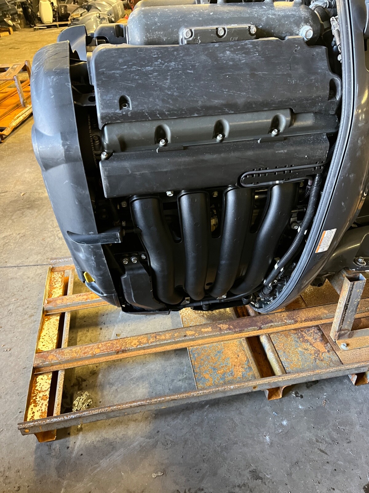 2008 Yamaha F350 Four Stroke 4-Stroke 25" Outboard Boat Motor Prop Runs ...