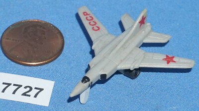MICRO MACHINES 1988 FUNRISE RUSSIAN JET AIRCRAFT Vintage Figure #10 | eBay
