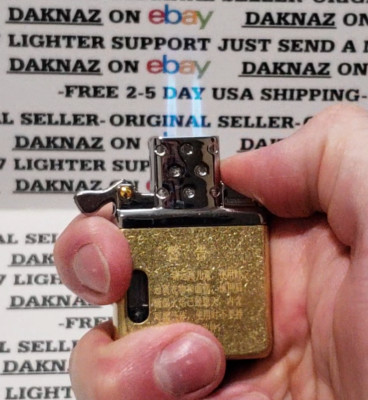 Zorro Double Torch Lighter Insert Adjustable Flame Butane Window BRAND ...