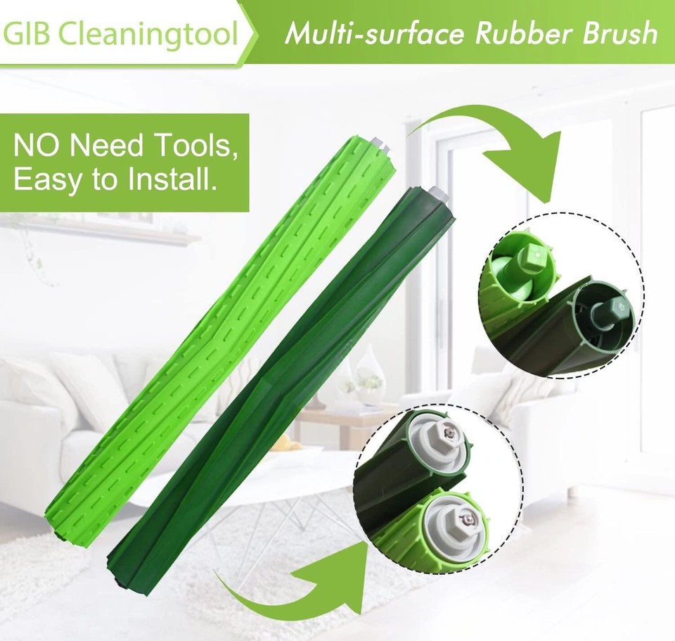 3 Set iRobot Roomba S9 S9+ Vacuum Roller, Side Brushes Filters ...