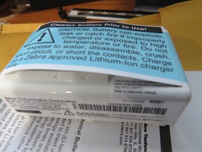 genuine zebra white battery QLN220 QLN320 ZQ500 ZQ510 ZQ520 ZQ610 ZQ620 ...