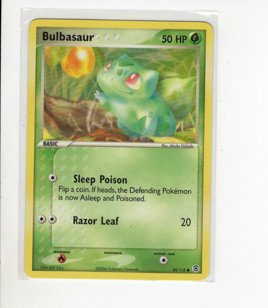 Bulbasaur Card Ex