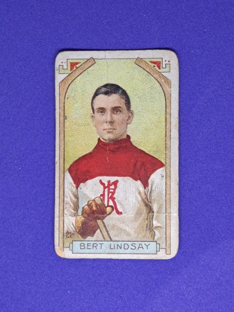 1911-12 Imperial Hockey Players - C55 #21 Bert Lindsay (RC) for sale ...