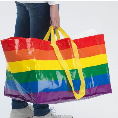 IKEA Limited Edition Rainbow Pride Bag Large | eBay