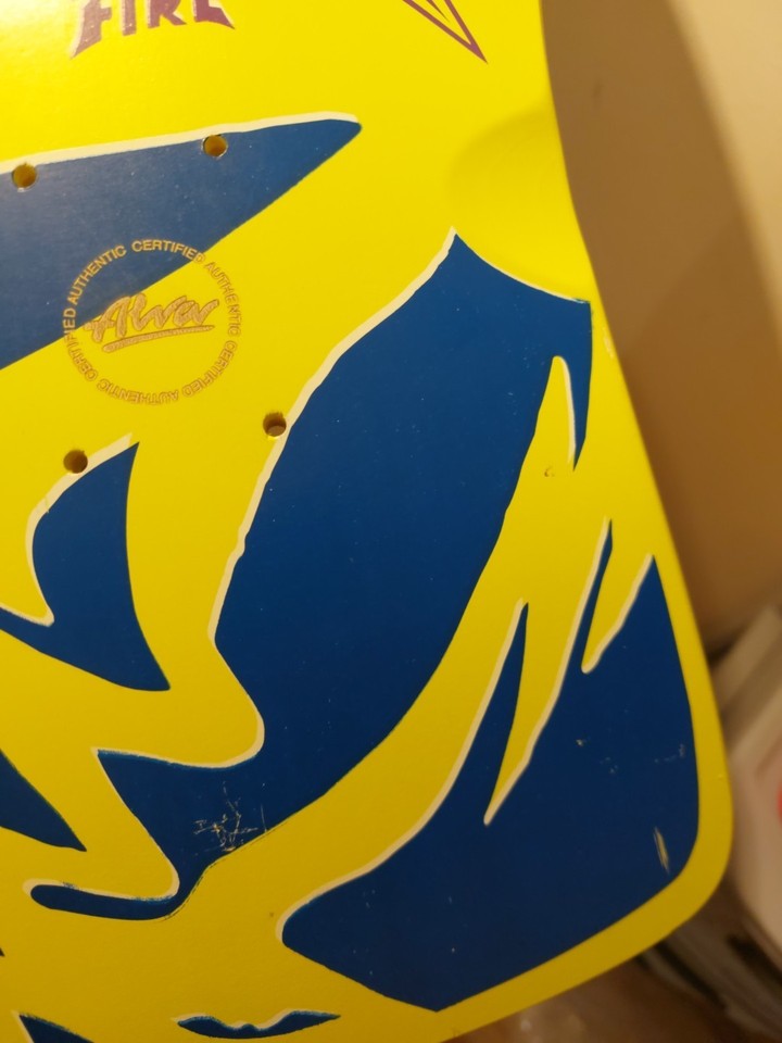 Alva Street Fire Deck, Santa Cruz, Alva, Sims, Vision, Powell Peralta ...