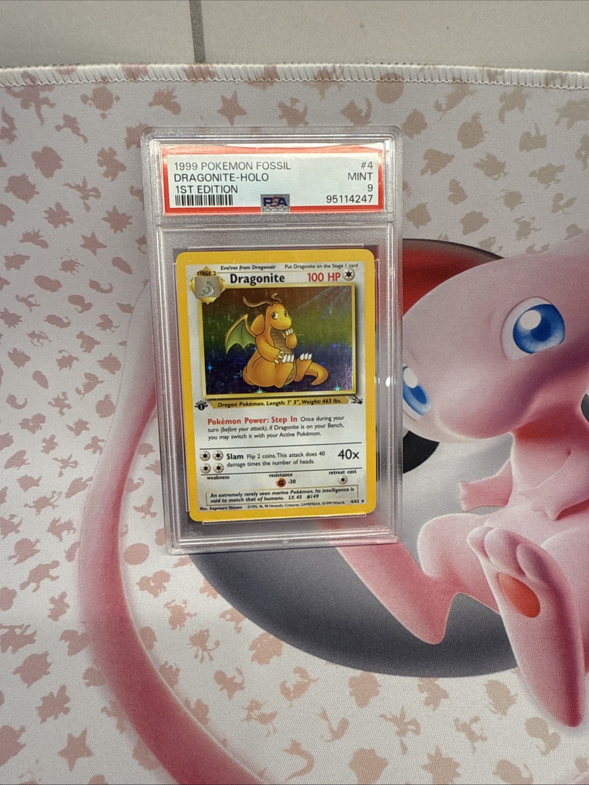 Pokémon TCG Dragonite 1st Edition Fossil WOTC 1999 | eBay