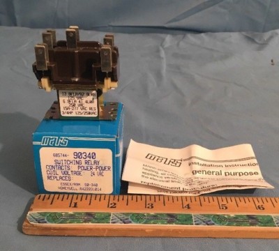 NEW MARS 685744-90340 Switching Relay 24VAC Coil Replaces R4222D1014 ...