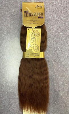Zury Ultra Super Braiding Bulk 100% human hair (#33) 18" | eBay