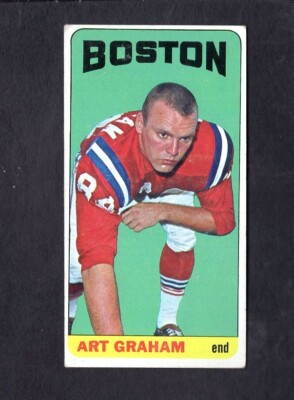 1965 Topps Football # 11 Art Graham VG condition Boston Patriots | eBay