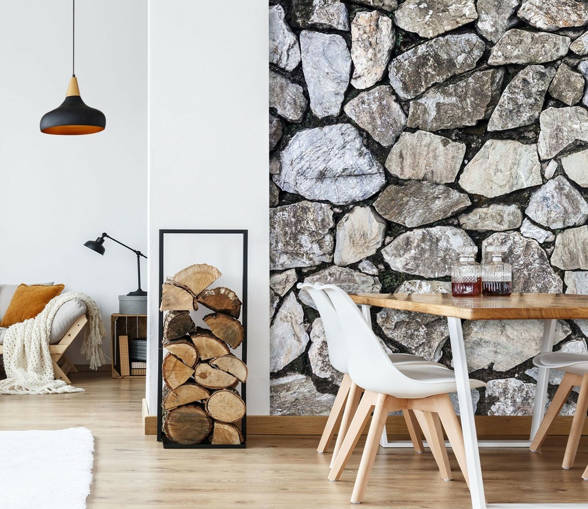 Mural Wallpaper Stone Wall Natural Stone Wall Wall Mural | Cover