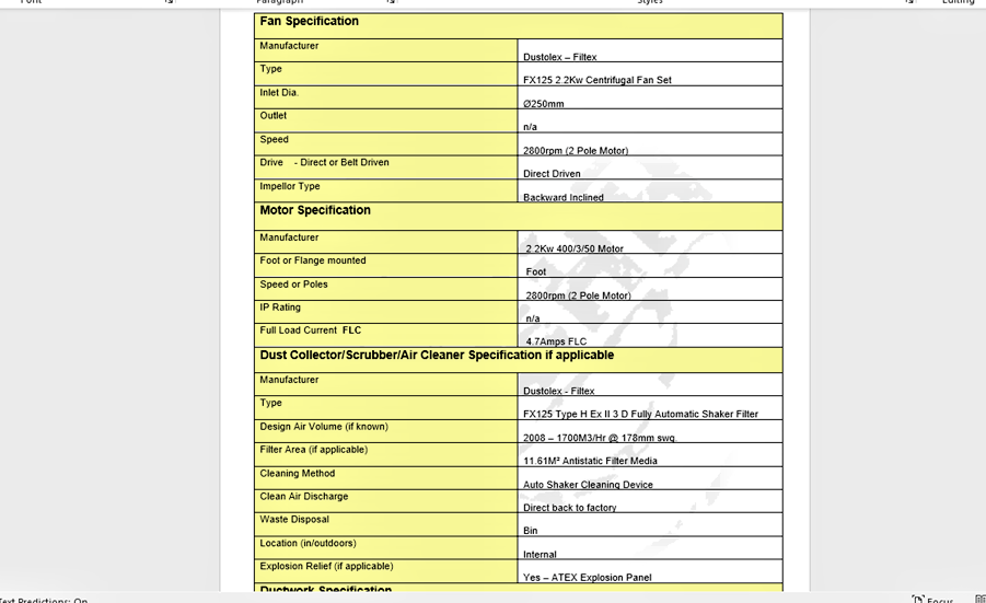 filtex fx125 dust extraction unit | eBay UK
