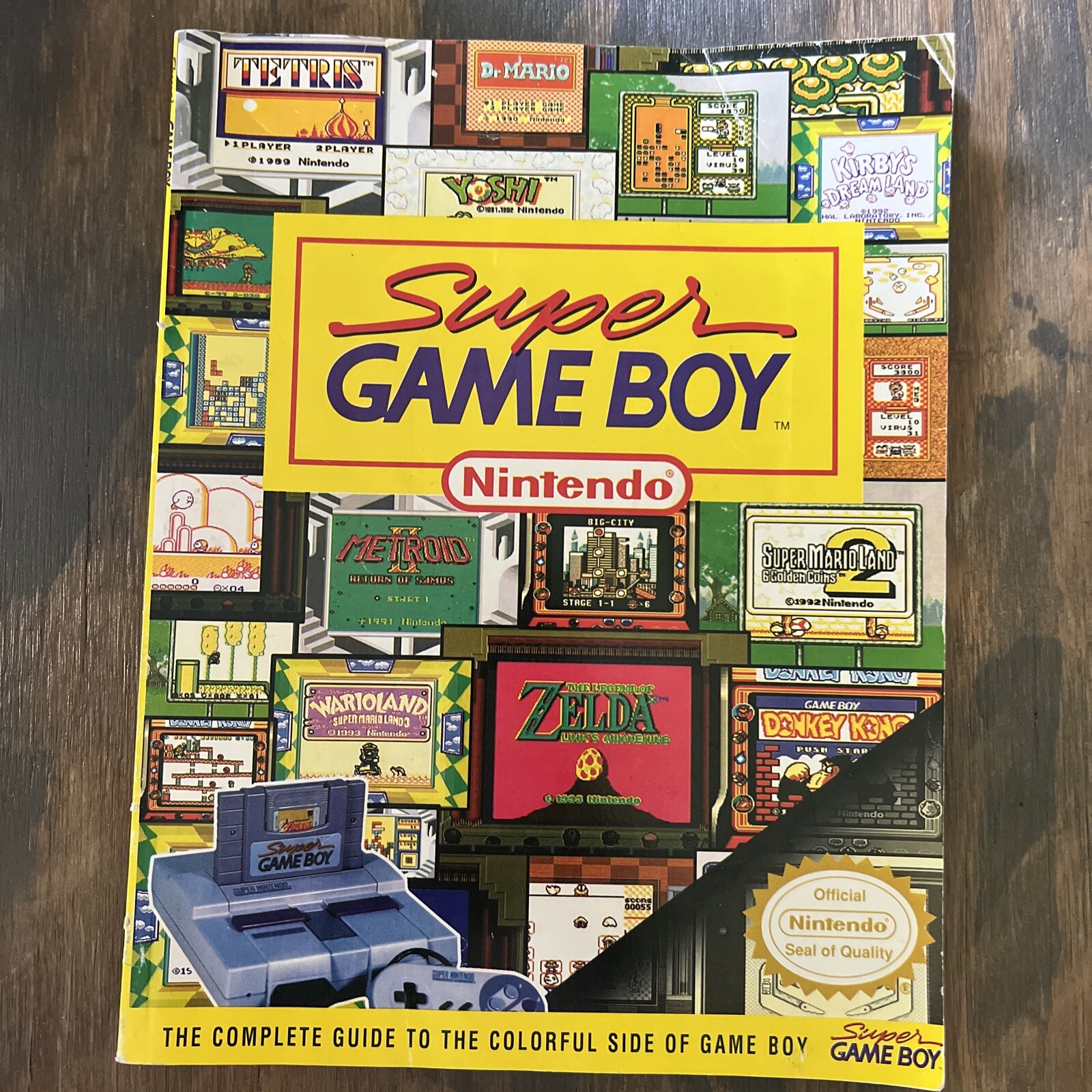 1994 Super Game Boy Complete Guide: The Colorful Side of Gameboy Book ...