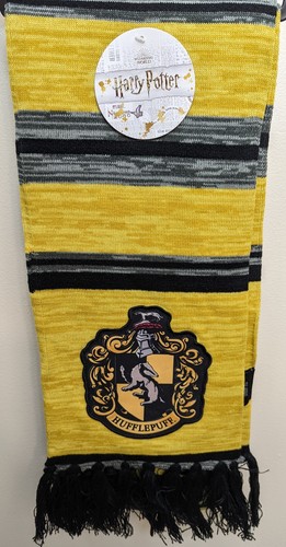 Harry Potter Hufflepuff Hogwarts House Scarf | eBay