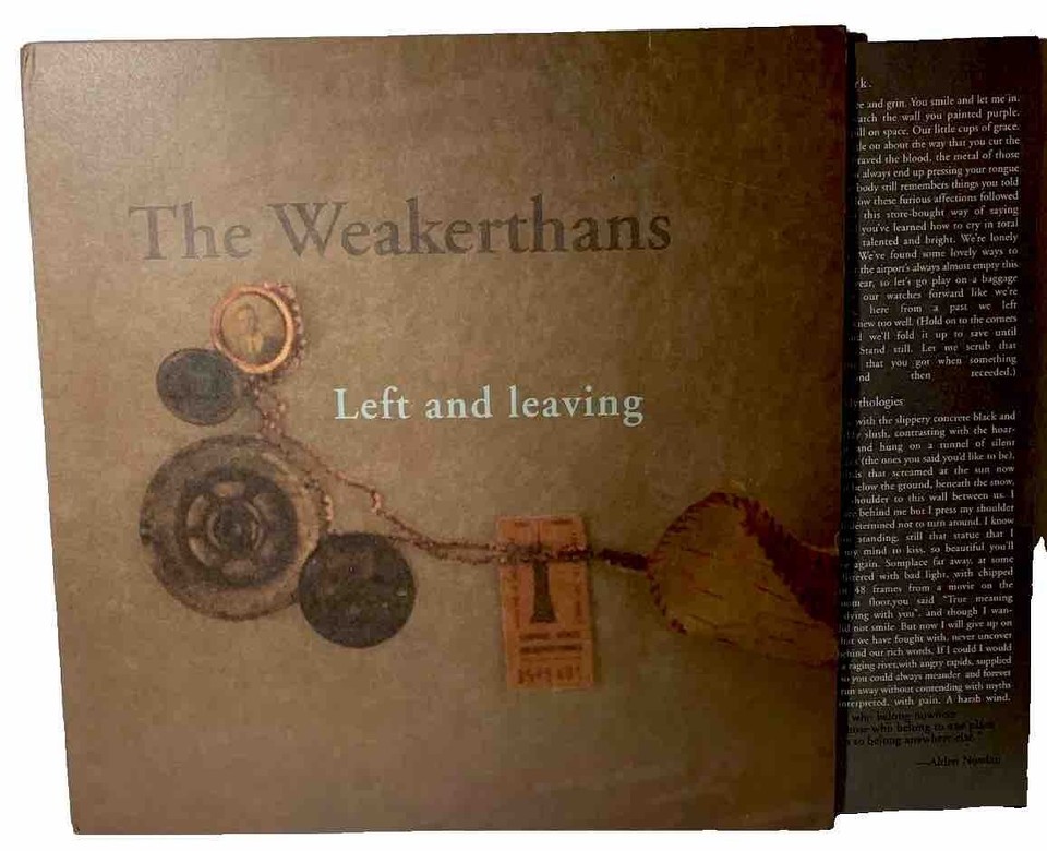 The Weakerthans LEFT AND LEAVING SUB CITY first pressing - LP - John K ...